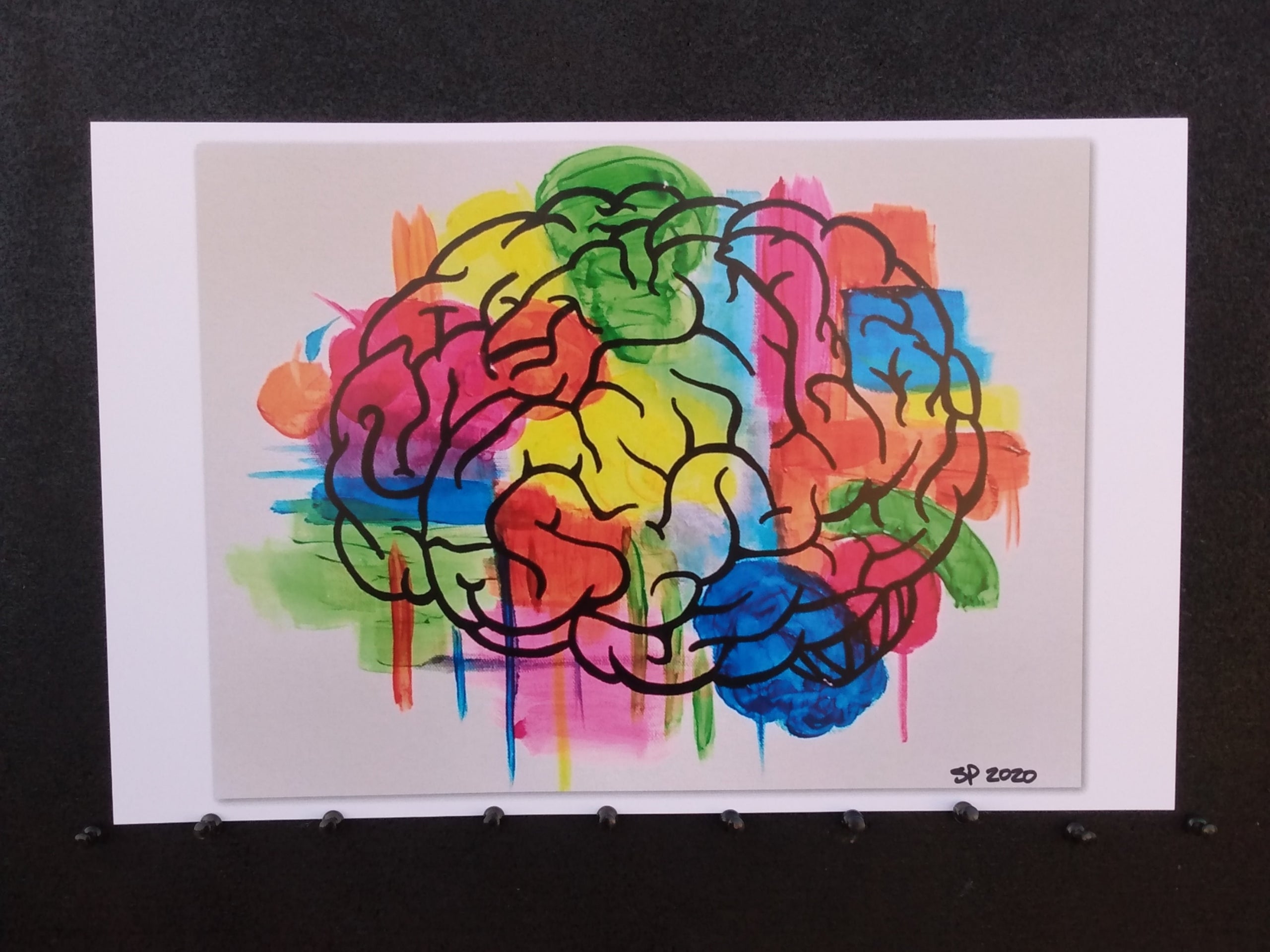 Fine art print of "Brainstorm" painting | Posthumus Art
